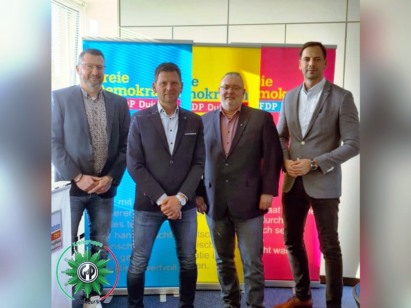 GdP Duisburg im Gespräch mit FDP Landtagsfraktion – Kreisgruppe Duisburg